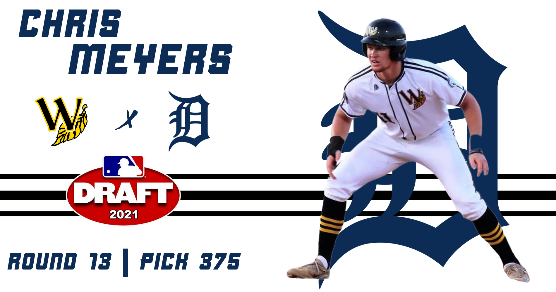 Former Wilson Tob Chris Meyers Selected by Detroit Tigers in MLB Draft