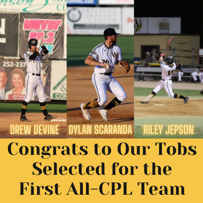 Three Tobs Named to First All-CPL Team