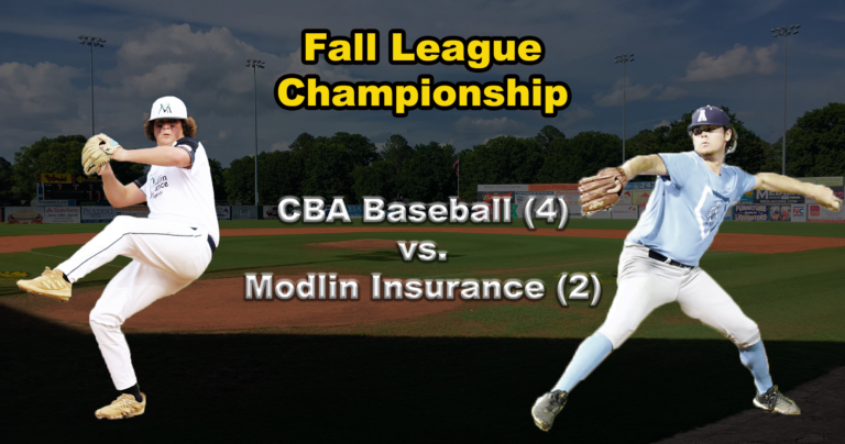 2021 Fall League Championship Game!