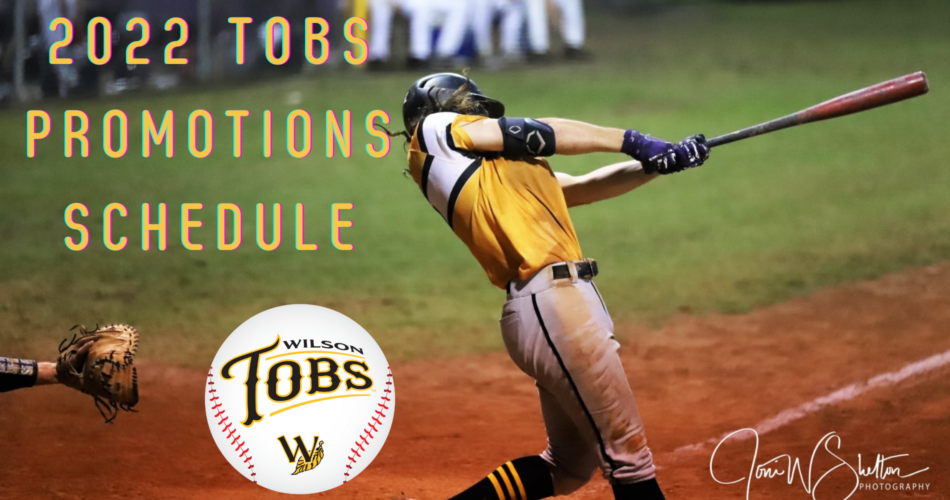 2022 Promotions Schedule