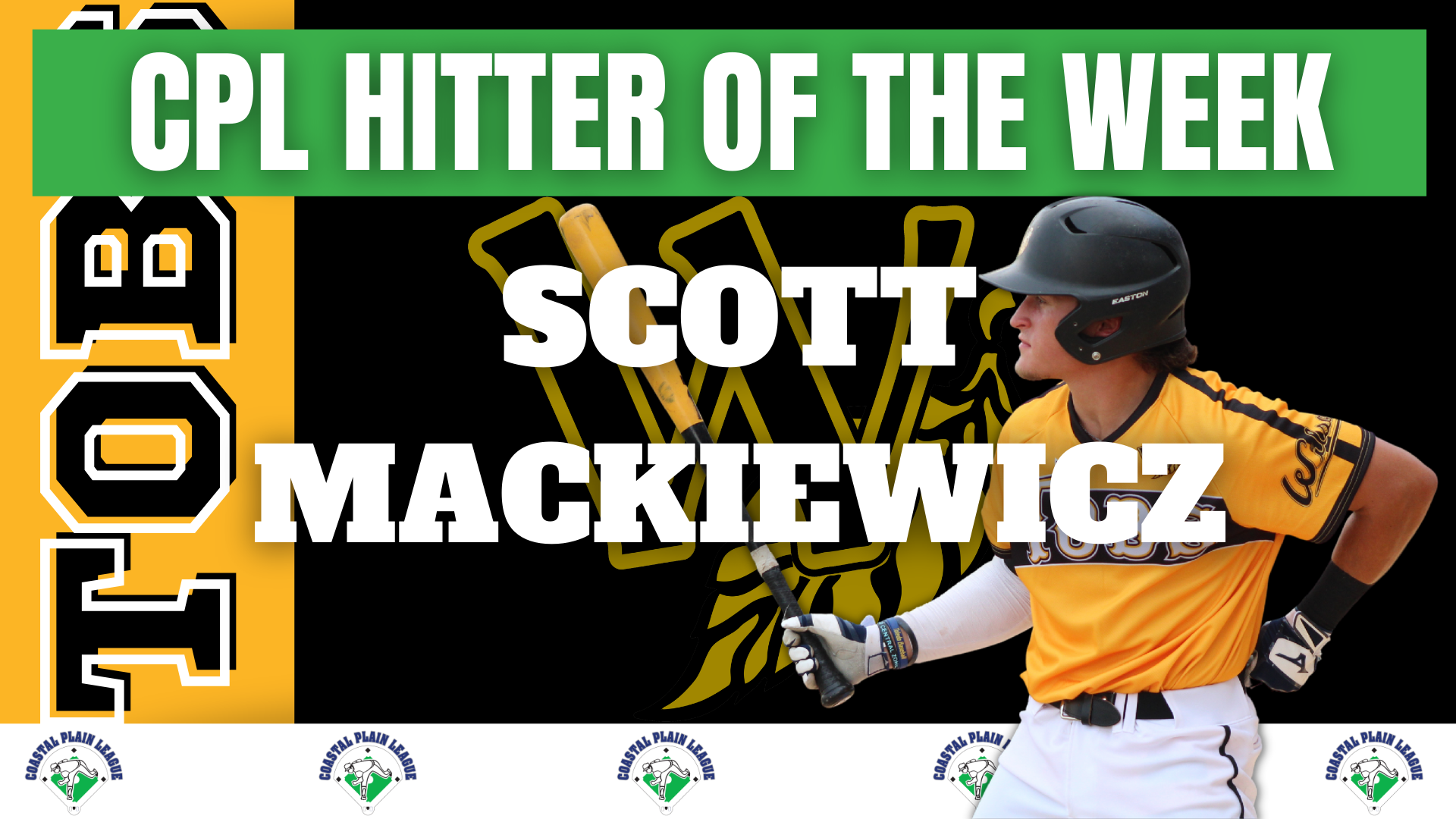 Mackiewicz Named CPL Hitter of The Week
