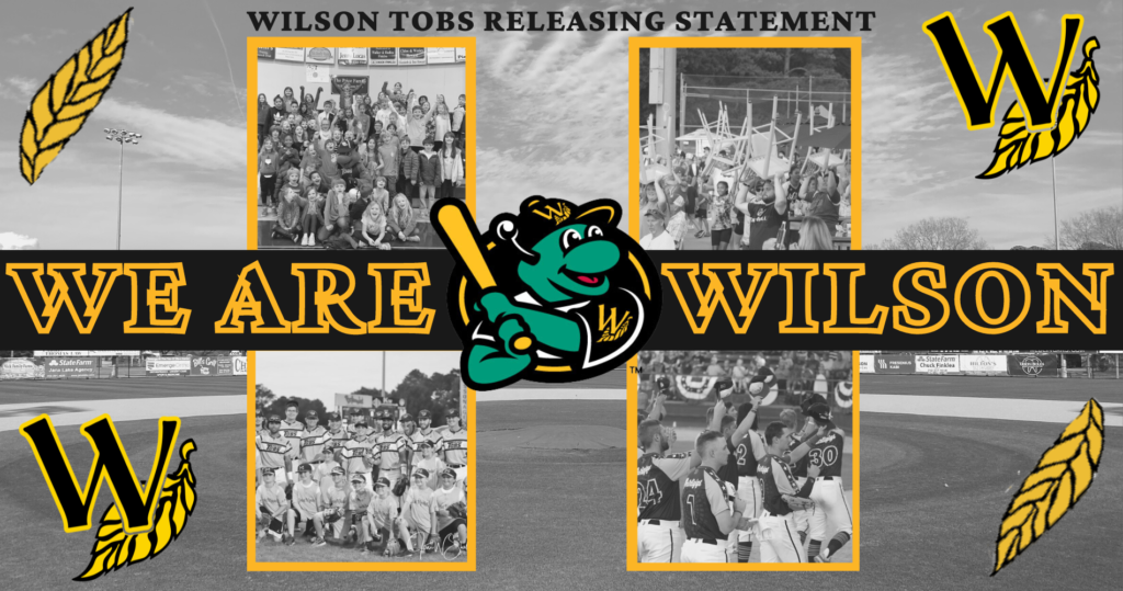 Wilson Tobs To Release Statement Regarding Mudcats/City of Wilson